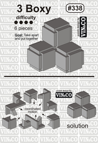 3 Boxy - Solve It! Think Out of the Box