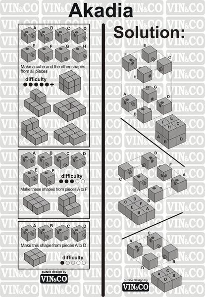 Akadia XS - Solve It! Think Out of the Box