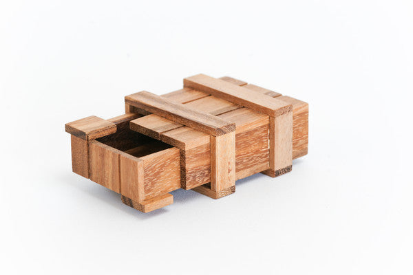 Magic Box - Wooden Trick Puzzle - Solve It! Think Out of the Box