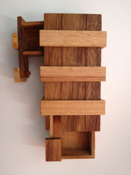 Double Magic Box - Wooden Trick Puzzle - Solve It! Think Out of the Box